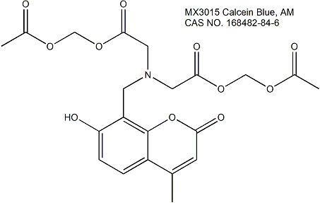 Calcein Blue, AM 钙黄绿素蓝（蓝色） - 上海懋康生物科技有限公司