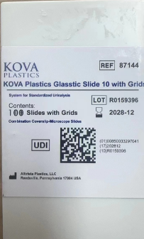 KOVA™ Glasstic™ Slide 10 with Grids 美国赛默飞Kova™ Glasstic™载玻片含格子 - 上海懋康生物 ...
